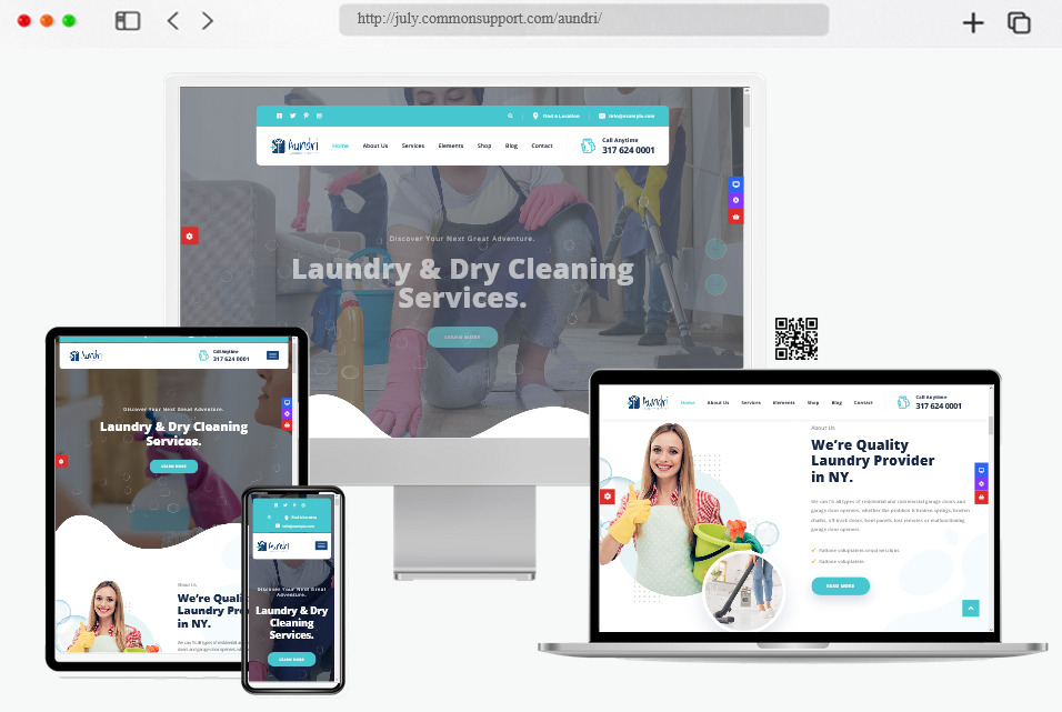 10+ Best Laundry Service WordPress Themes 2025 - freshDesignweb