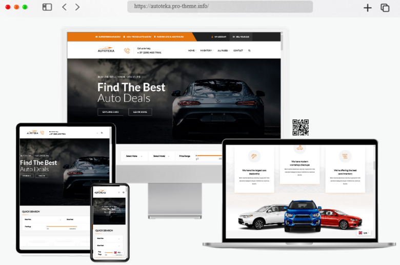 20+ Best Car Dealer WordPress Themes for 2026 – freshDesignweb