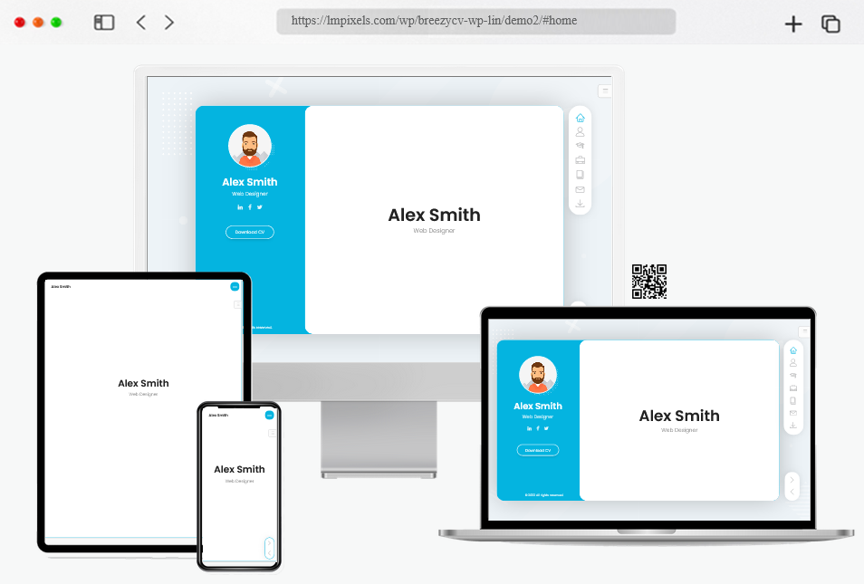 25+ Best Vcard & Resume WordPress Themes 2025 - freshDesignweb