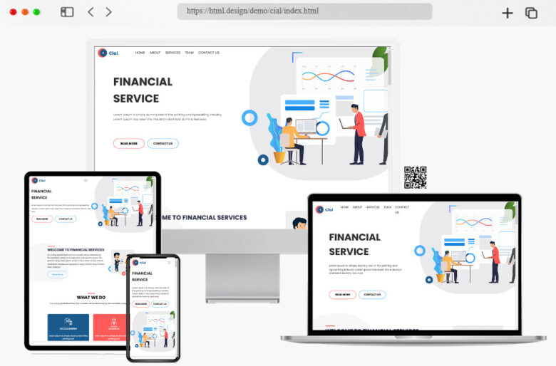 36 Best Financial Website Templates Free & Premium - freshDesignweb