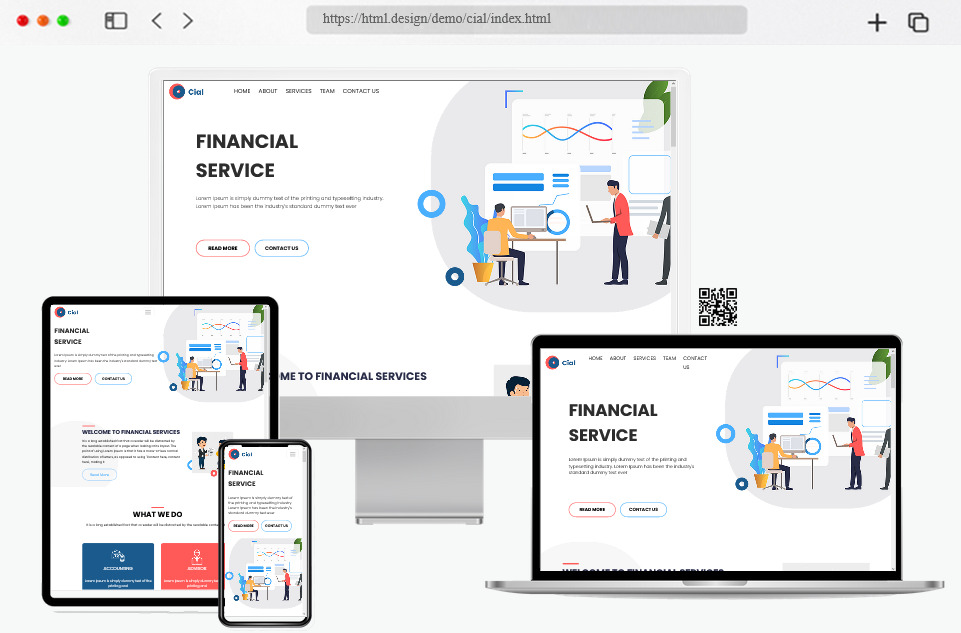 36 Best Financial Website Templates Free & Premium - freshDesignweb