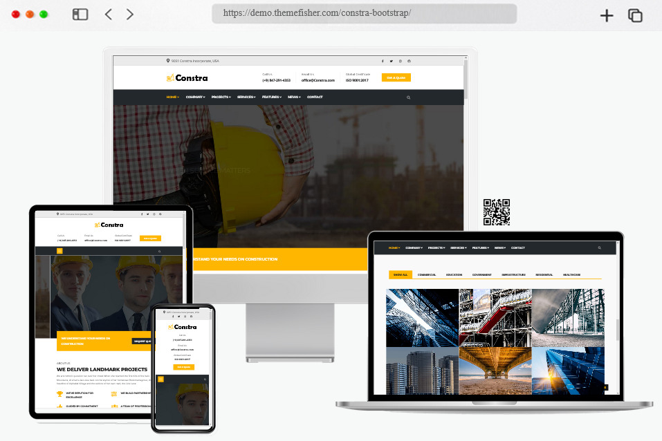 40 Best Free HTML5 Templates for Professional Websites - freshDesignweb