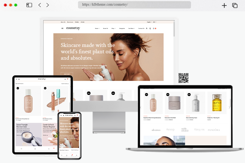 20+ Best Cosmetics WordPress Themes for 2025 - freshDesignweb