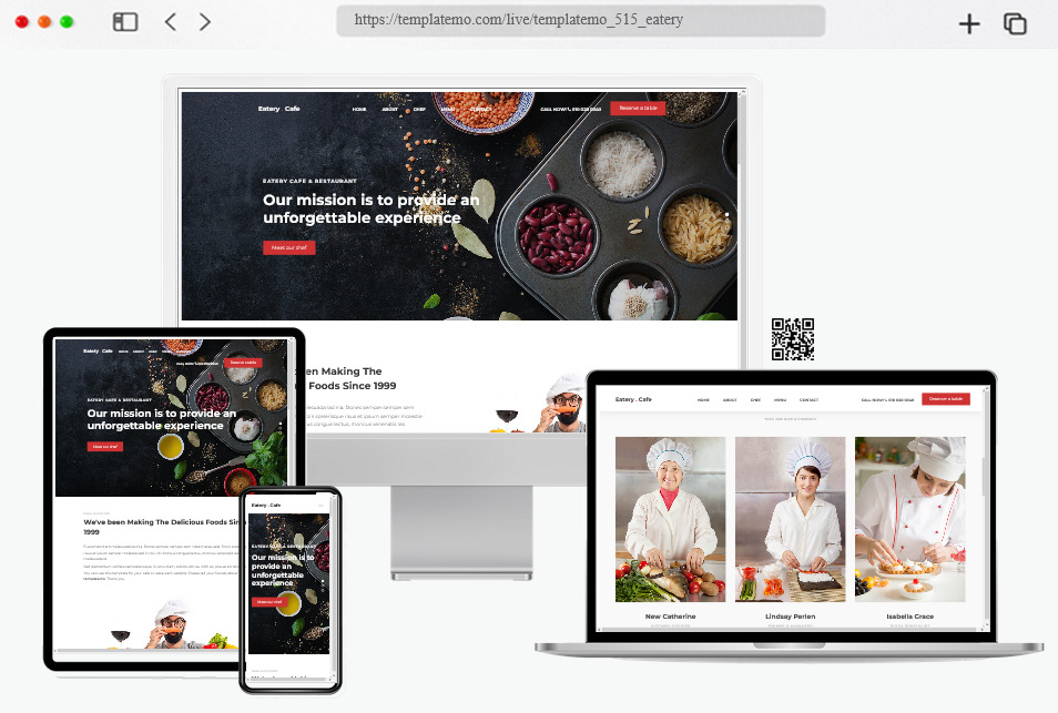 53 Best Cafe & Restaurant Website Templates Free and Premium ...