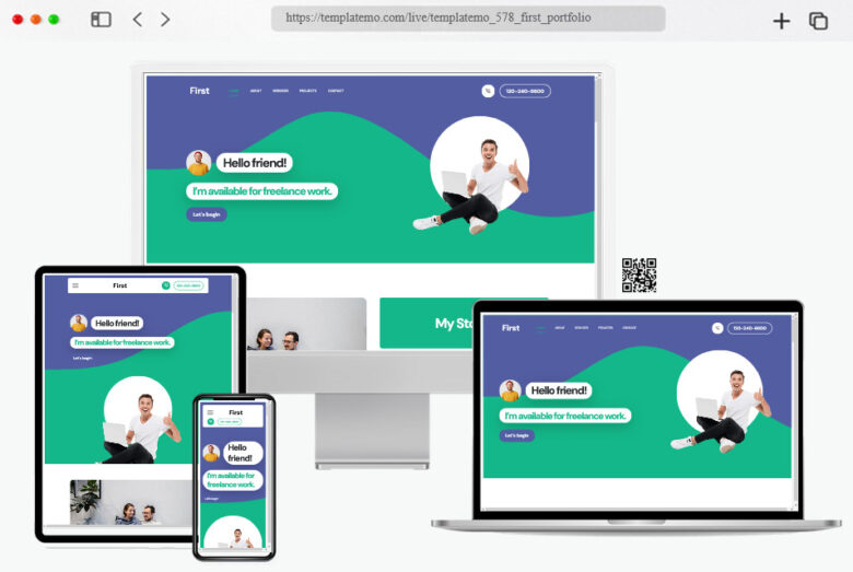 40+ Best Portfolio Website Templates Free & Premium - freshDesignweb