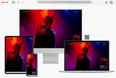 25 Best Music Website Templates Free & Premium - freshDesignweb