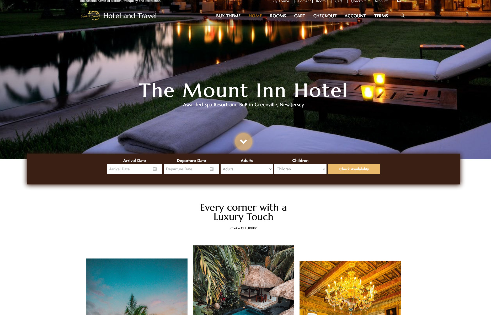 27 Best Hotel Website Templates 2024 - freshDesignweb