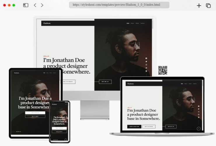 50 fresh Personal Website Templates 2024 – freshDesignweb
