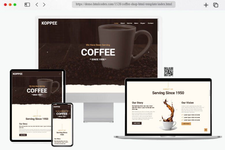 53 Best Cafe & Restaurant Website Templates Free and Premium ...