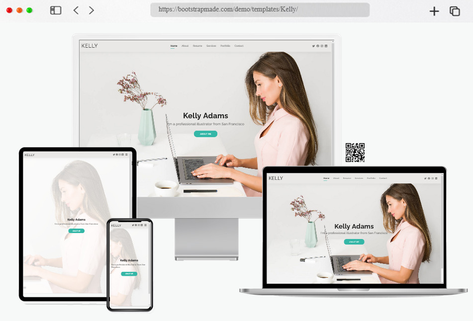 50 fresh Personal Website Templates 2024 – freshDesignweb