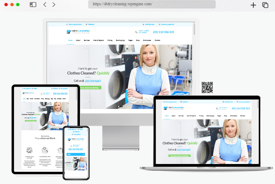 10+ Best Laundry Service WordPress Themes 2025 - freshDesignweb