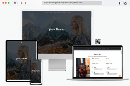 50 fresh Personal Website Templates 2024 – freshDesignweb