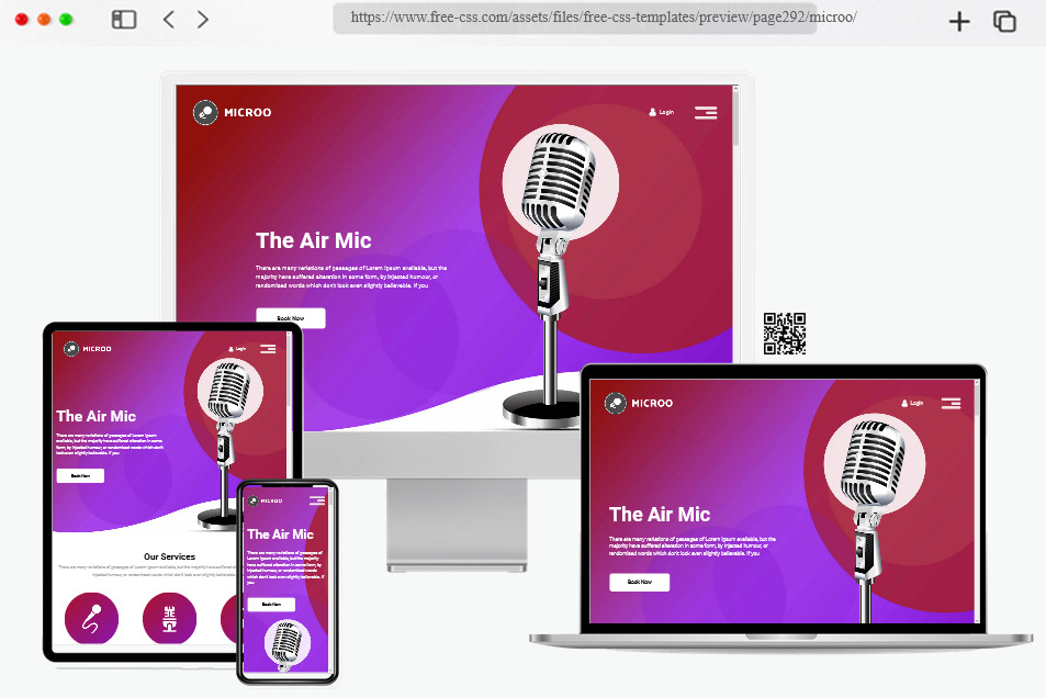 25 Best Music Website Templates Free & Premium - freshDesignweb