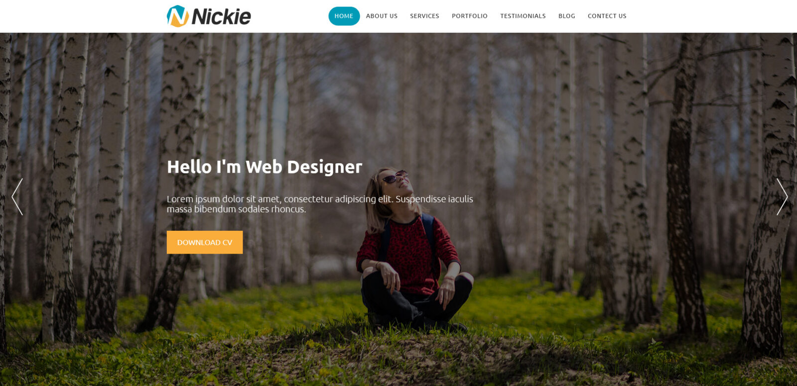 50 fresh Personal Website Templates 2024 – freshDesignweb