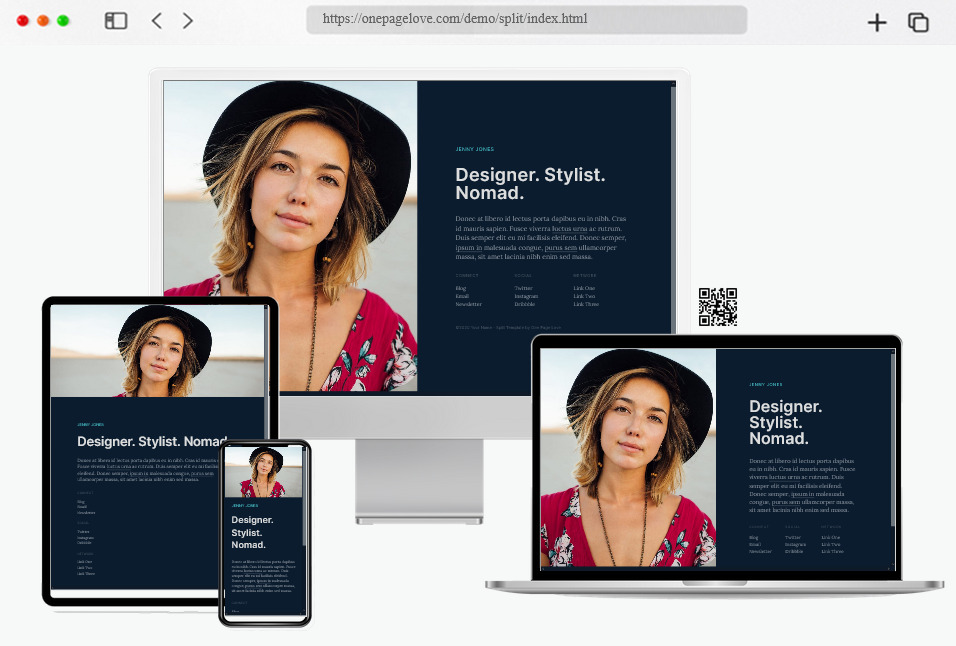 50 fresh Personal Website Templates 2024 – freshDesignweb