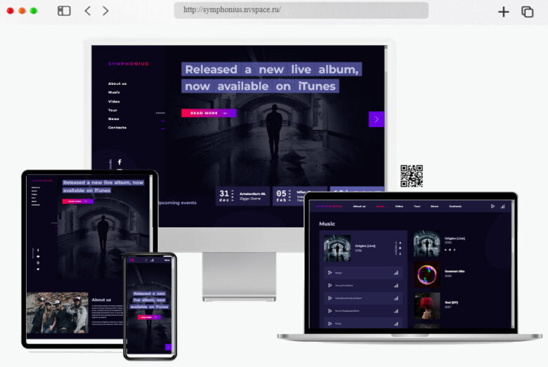 25 Best Music Website Templates Free & Premium - freshDesignweb