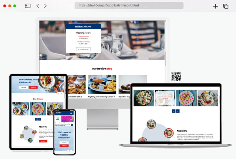 53 Best Cafe & Restaurant Website Templates Free and Premium ...