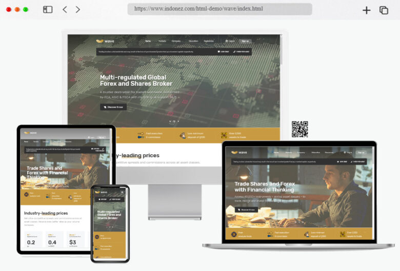 36 Best Financial Website Templates Free & Premium - freshDesignweb