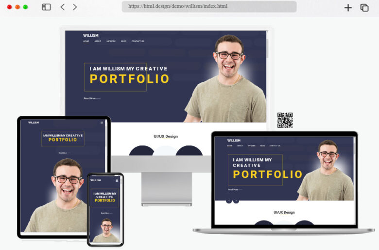 50 fresh Personal Website Templates 2024 – freshDesignweb