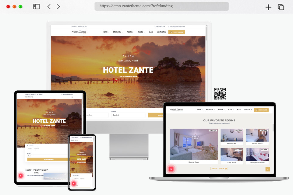 27 Best Hotel Website Templates 2024 - freshDesignweb