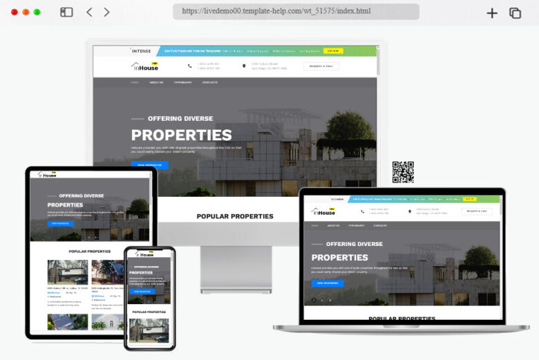 44 Best Real Estate Website Templates Free & Premium – freshDesignweb