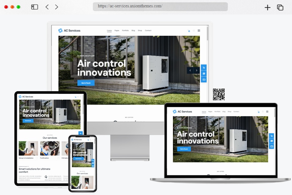 15+ Best Air Conditioning WordPress Themes 2025 - freshDesignweb