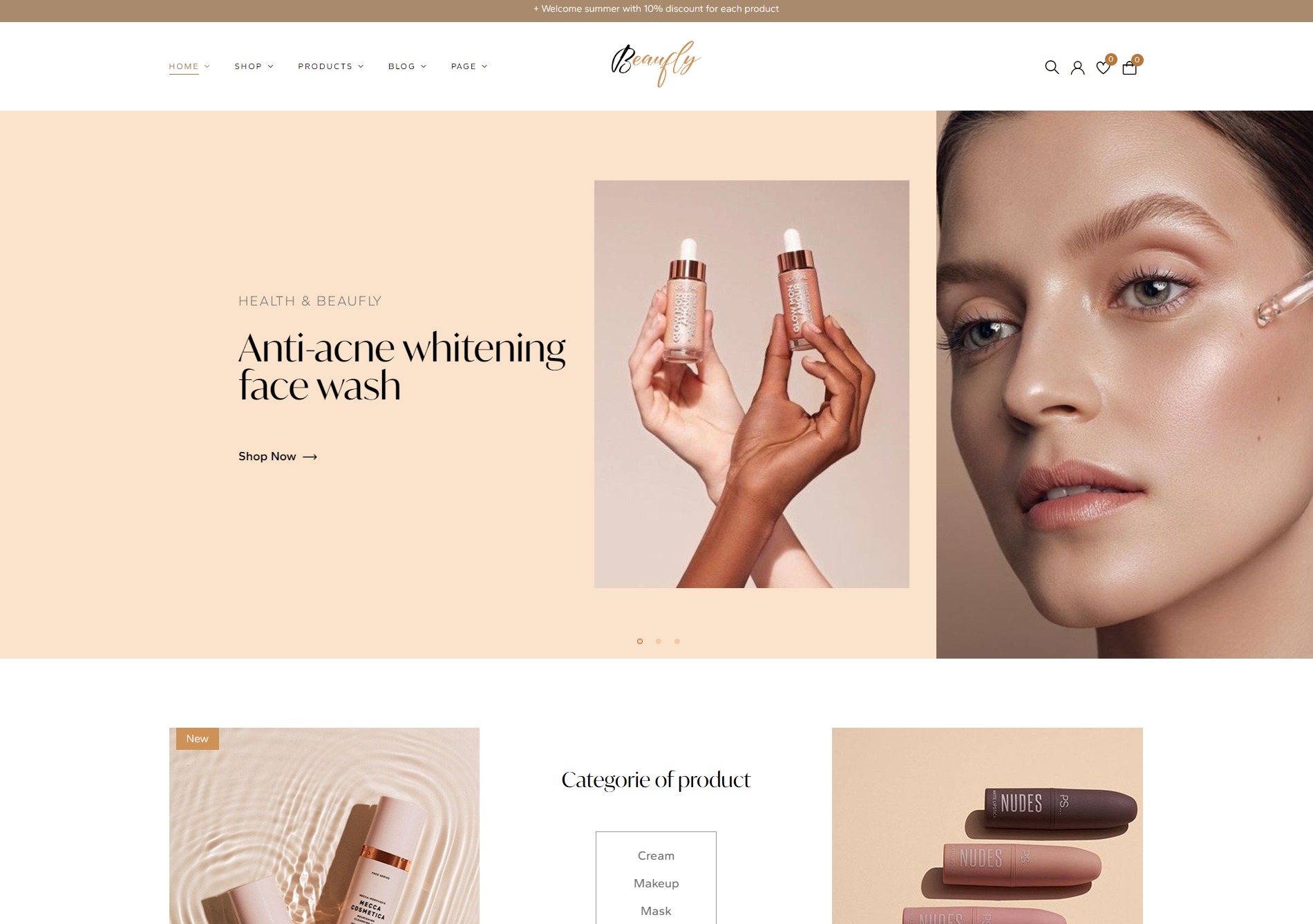 20+ Best Cosmetics WordPress Themes for 2025 - freshDesignweb