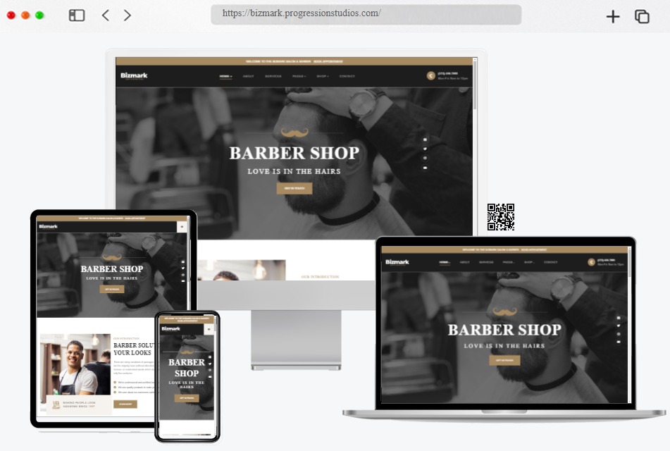 15+ Best Barber Shop WordPress Themes for 2025 - freshDesignweb