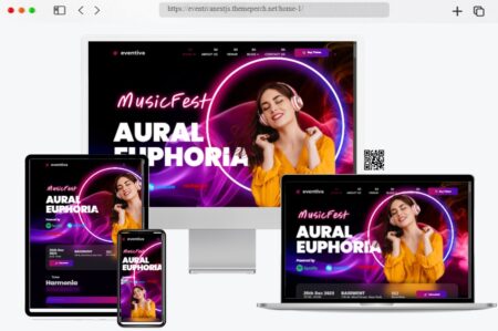 25 Best Music Website Templates Free & Premium - freshDesignweb