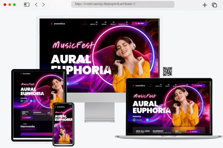 25 Best Music Website Templates Free & Premium - freshDesignweb