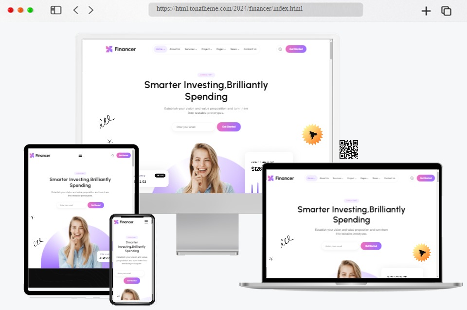 36 Best Financial Website Templates Free & Premium - freshDesignweb