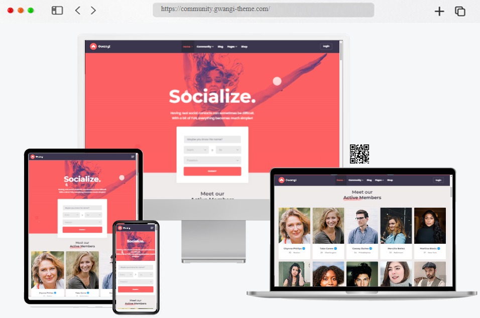 15+ Best Social Network Community WordPress Themes 2025 - freshDesignweb