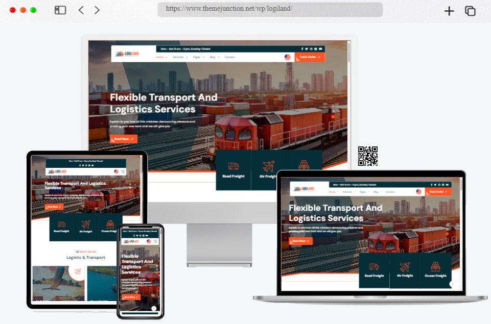 20+ Best Logistics & Transportation WordPress Themes 2025 - freshDesignweb