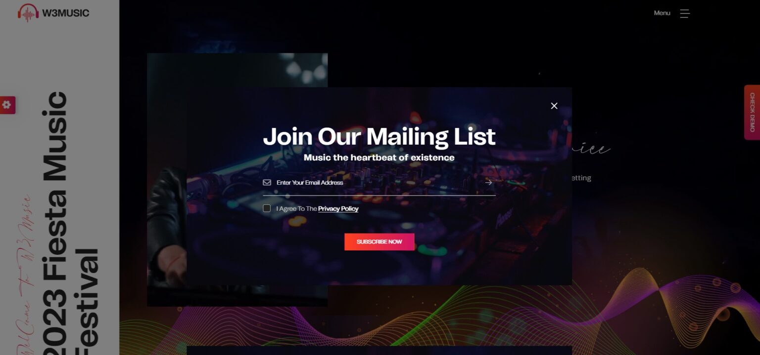 25 Best Music Website Templates Free & Premium - freshDesignweb