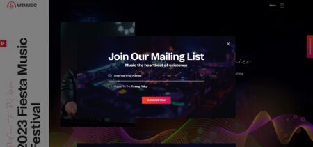 25 Best Music Website Templates Free & Premium - freshDesignweb