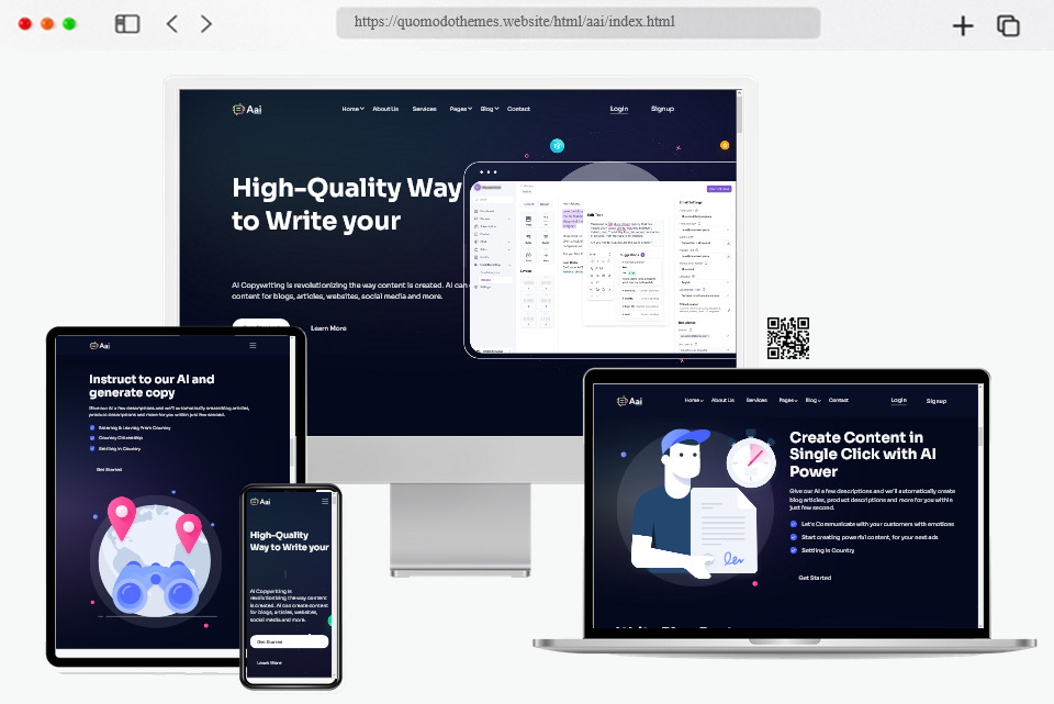 Top 10+ AI Driven Website Templates for Writer & Content Creators in ...