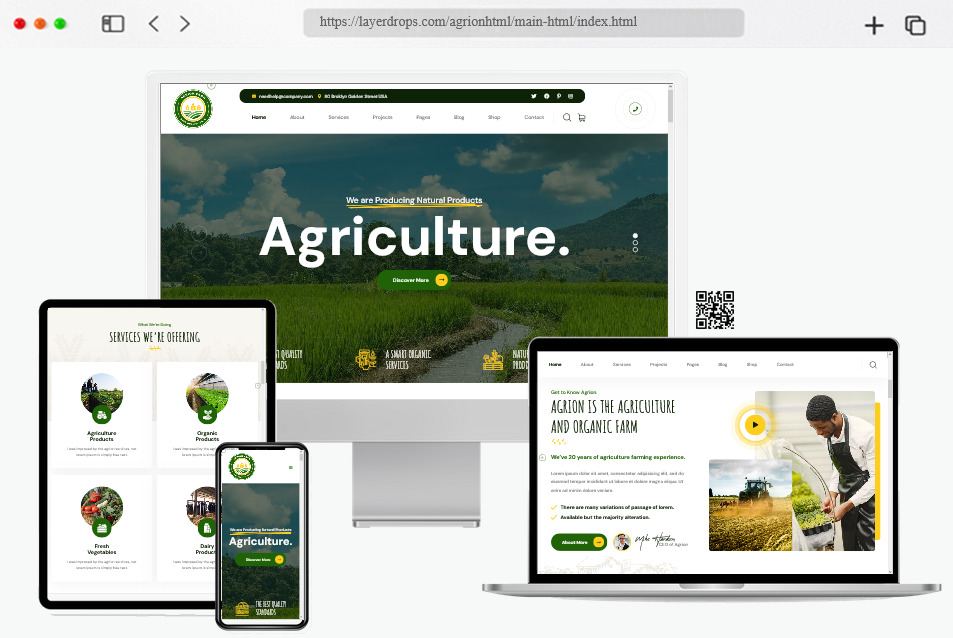 20+ Best Farm & Agriculture Website Templates for 2025 - freshDesignweb