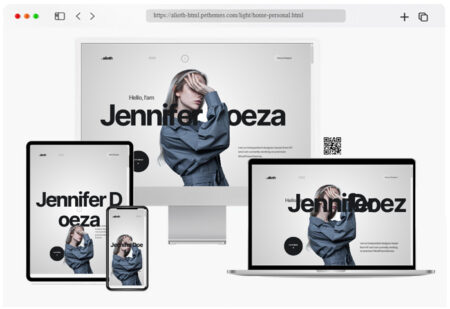40+ Best Portfolio Website Templates Free & Premium - freshDesignweb