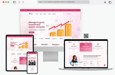 36 Best Financial Website Templates Free & Premium - freshDesignweb