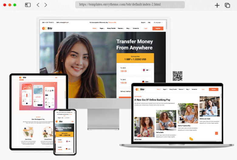 Top 20+ Modern & Responsive Banking Website Templates for 2025 ...