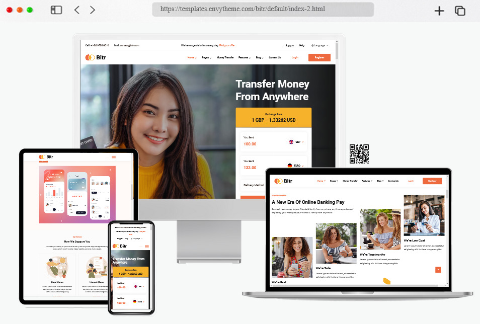Top 20+ Modern & Responsive Banking Website Templates for 2025 ...