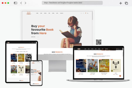 8 Best Book Website Templates for Author & Bookstore - freshDesignweb