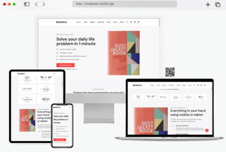 8 Best Book Website Templates for Author & Bookstore - freshDesignweb