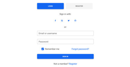 25 Best Free Bootstrap Login Form Templates 2024 – freshDesignweb