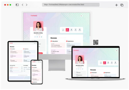 10+ Best HTML Resume Website Templates 2024 - freshDesignweb