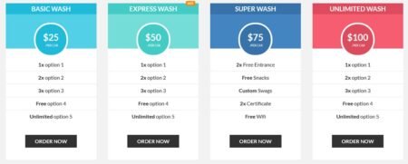 70+ Beautiful Free HTML & CSS Table Templates for 2025 - freshDesignweb