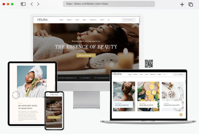 30+ Best Spa Salon WordPress Themes for 2025 - freshDesignweb