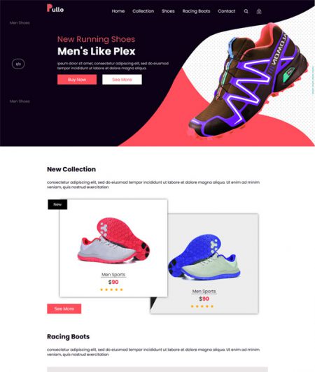 45+ Best Free eCommerce Website Templates 2024 - freshDesignweb