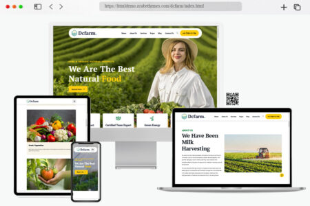 20+ Best Farm & Agriculture Website Templates for 2025 - freshDesignweb