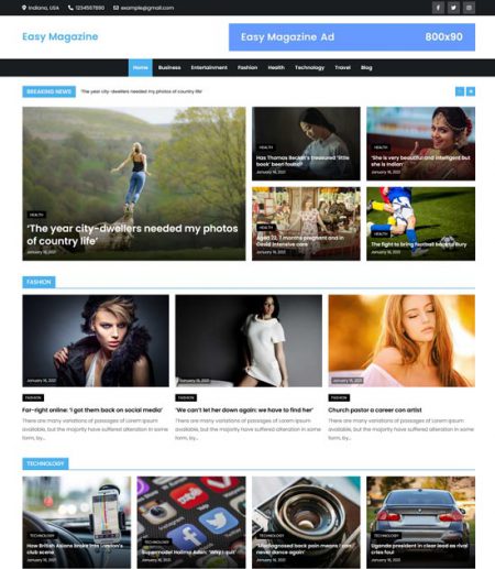 42 Best Free News & Magazine WordPress Themes 2024 - freshDesignweb